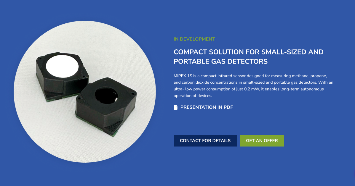 MIPEX-1S [C3H8] Gas Sensor - MGS Technology